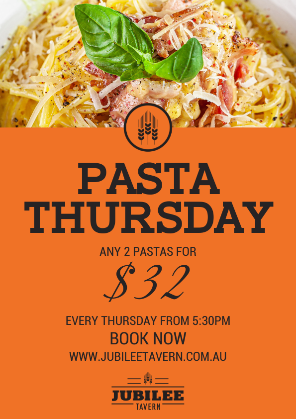 Upcoming Events & Weekly Specials at Jubilee Tavern