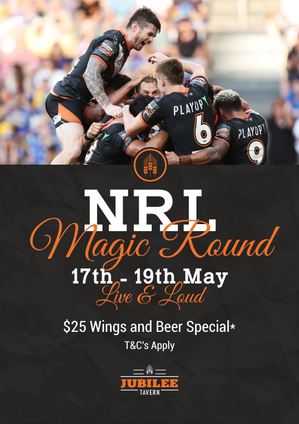 Upcoming Events & Weekly Specials at Jubilee Tavern